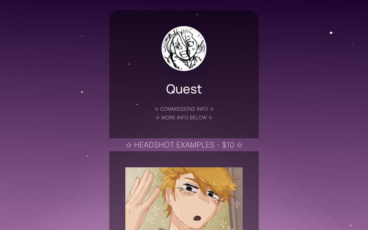 Quest's Art Commissions